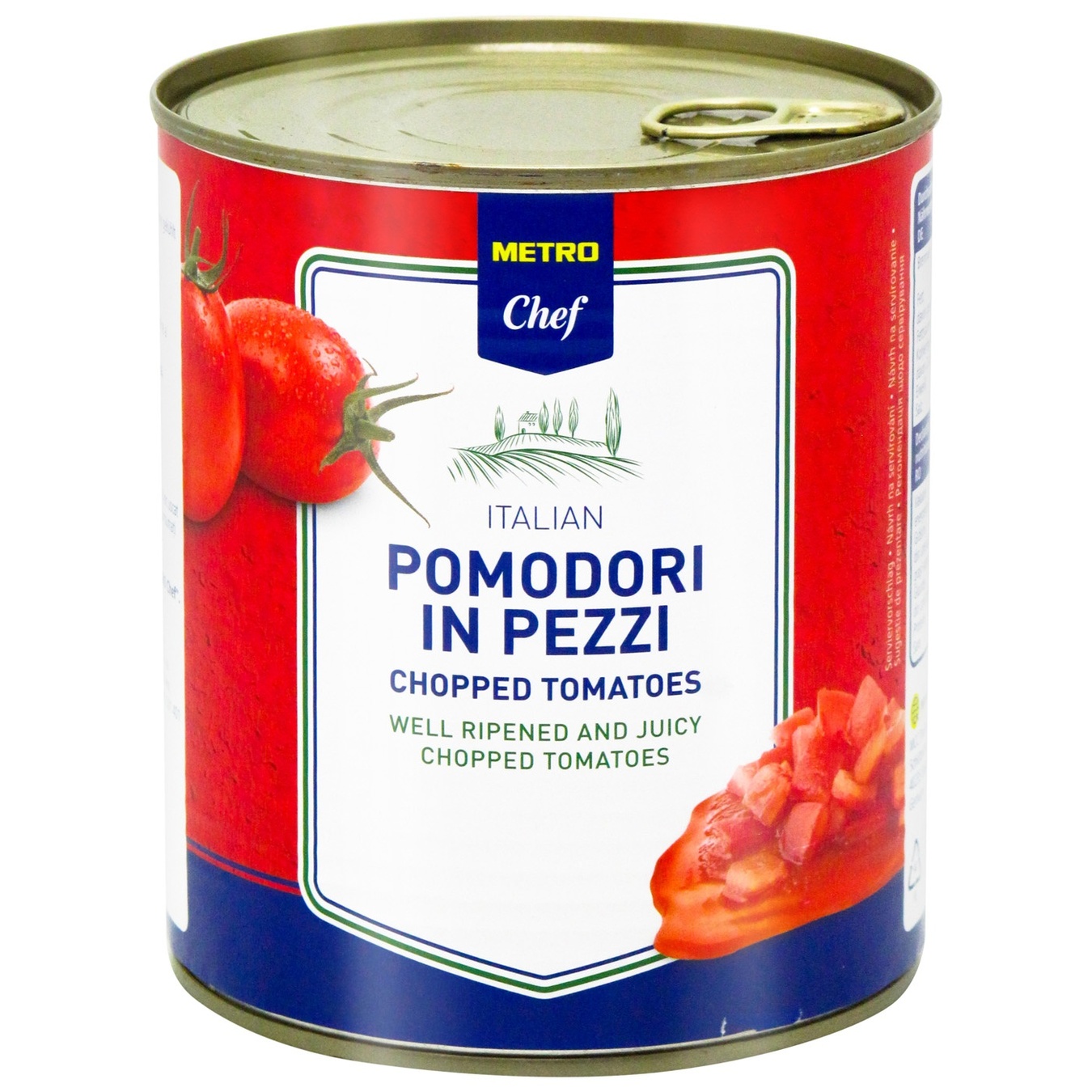 Metro Chef Chopped Tomatoes 800g ️ home delivery from the store Zakaz.ua