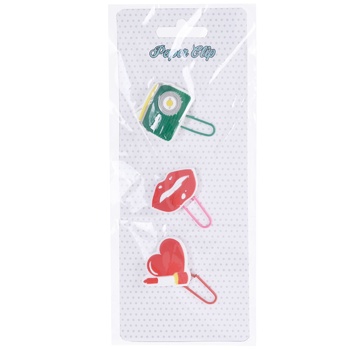 Set of paper clips Love 3pcs in stock - order the best from METRO