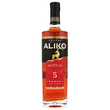 Aliko C&W V.S.O.P. 5 Years Cognac of Ukraine 40% 0.5l - order the best ...