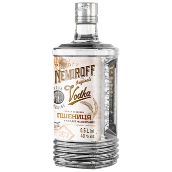 Nemiroff Wheat Ukrainian Special Vodka 40% 0.5l buy from 147.00 UAH ...