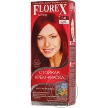 Florex Hair Cream Paint Bright Mahogany Color buy from 41.80 UAH ...