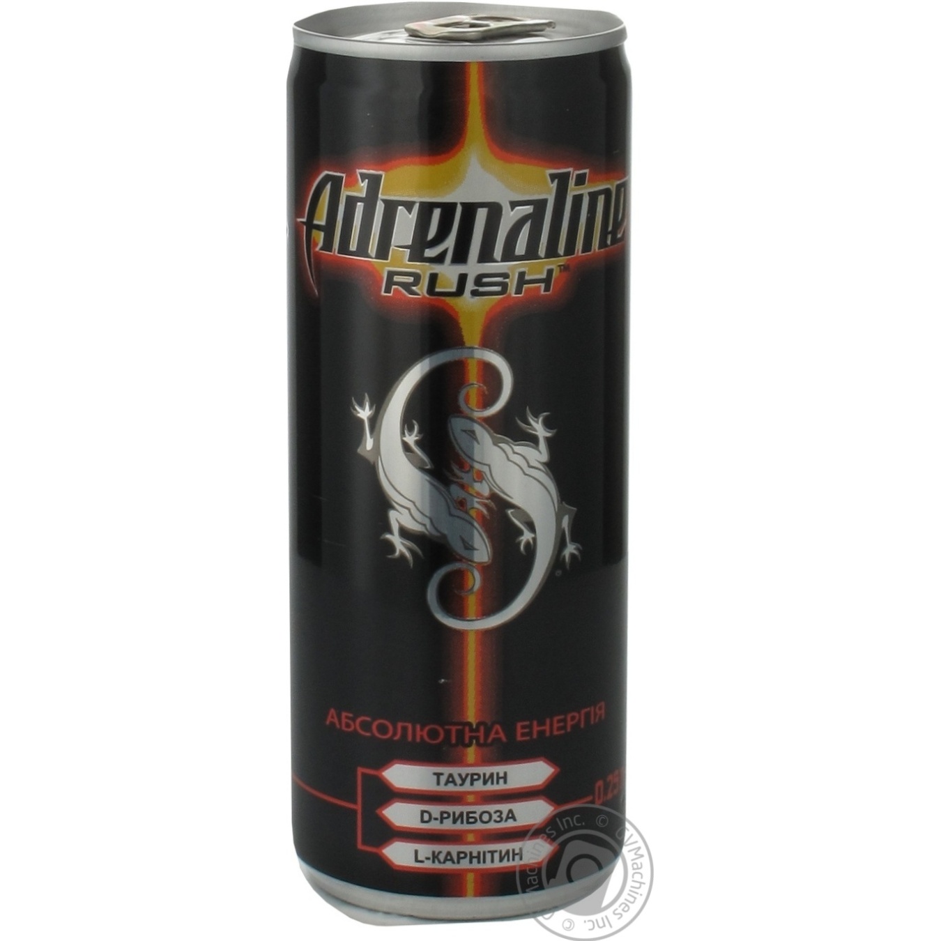Energy drink Adrenaline rush non-alcoholic 250ml can Russia → Drinks → ...