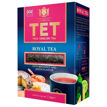 Tet Royal long Leaf Black Tea with Lemon and Bergamot 85g buy from 62. ...
