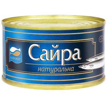 Aquamyr canned fish saira 240g - order the best from METRO