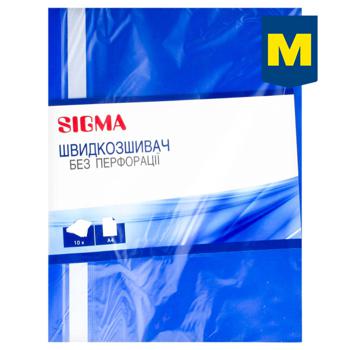 Sigma File Folders Plastic with transparent top without perforation ...