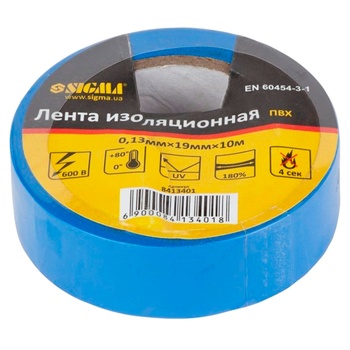 Sigma Insulating tape blue 10m - order the best from METRO