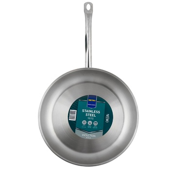 Metro Professional Stainless Steel Induction Frying Pan 32cm - order ...