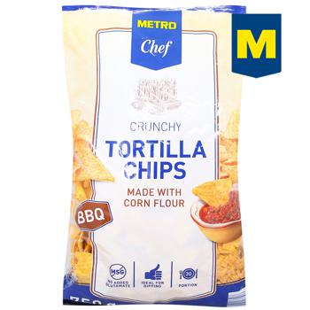 Metro Chef Tortilla Corn Chips with BBQ Flavor 750g - order the best ...