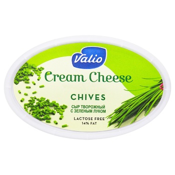 Valio Lactose-free Cream Cheese with Chives 180g - order the best from ...