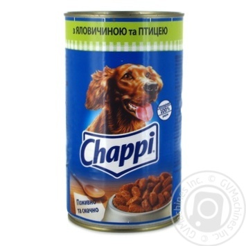 Dog food Chappi with beef and chicken 1200g - order the best from Novus