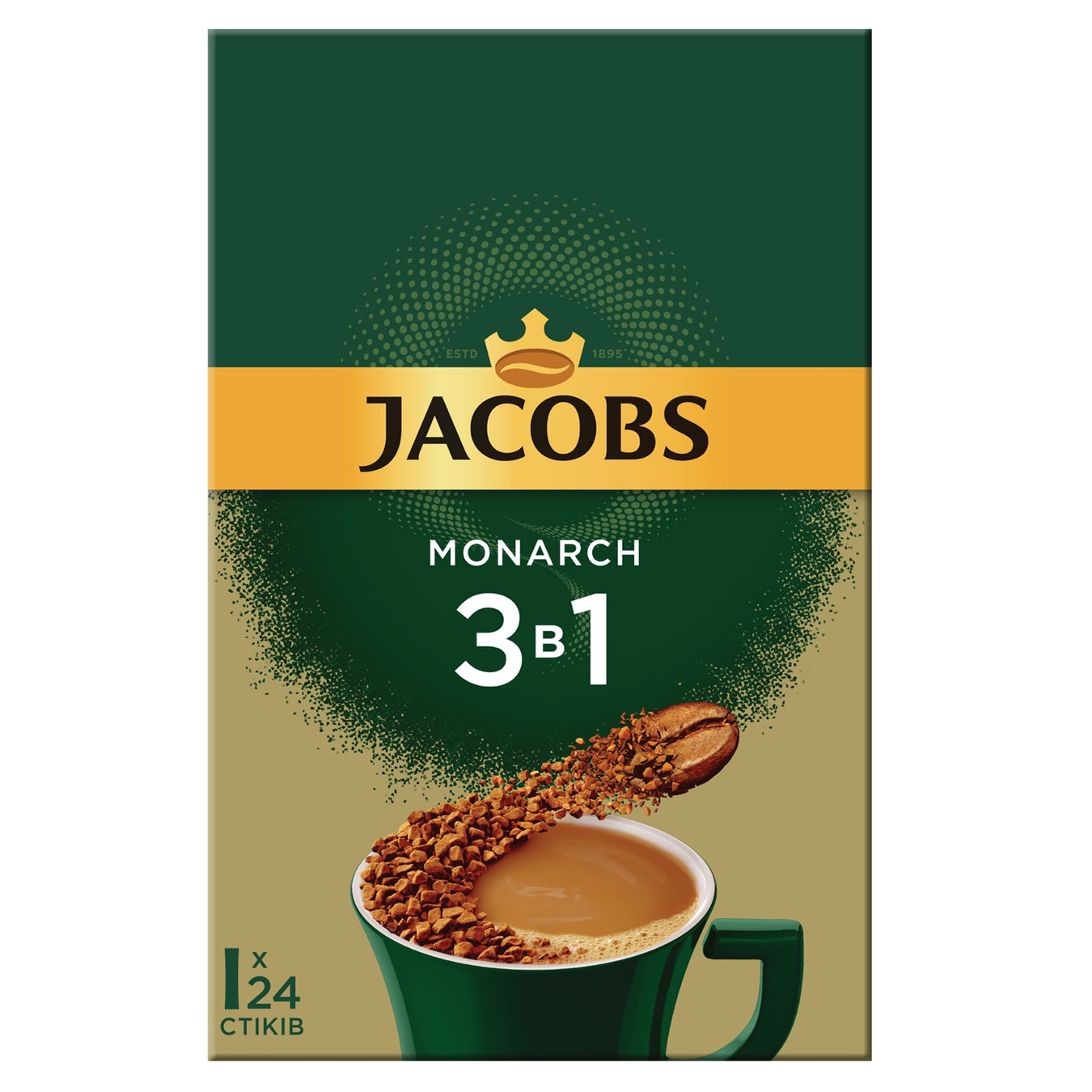 Jacobs Monarch 3in1 Instant Coffee Drink 15g x 24pcs ️ home delivery ...