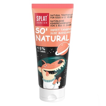 Splat Junior Sweet Tangerine Against Bacteria And Caries Protection ...