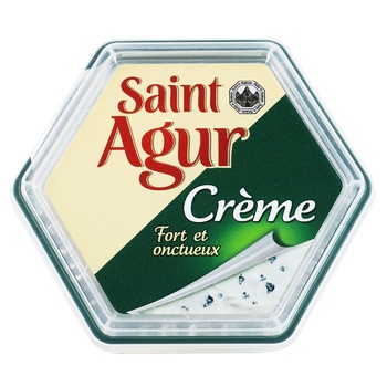 Bongrain Saint Agur Cream Cheese 50% 150g buy from 249.00 UAH – Novus Kyiv