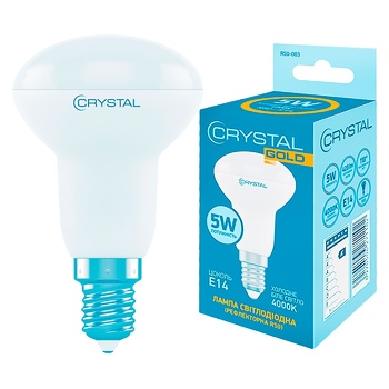 Crystal Gold R50 5W PA E14 4000K Led Bulb buy from 68.30 UAH ...