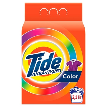Tide Color Aqua-Powder Automat Washing Powder 2.1kg buy from 339.00 UAH ...