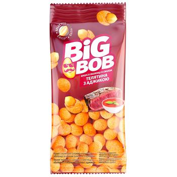 Big Bob Salted Crispy Peanuts with Veal and Adjika 55g buy from 21.10 ...
