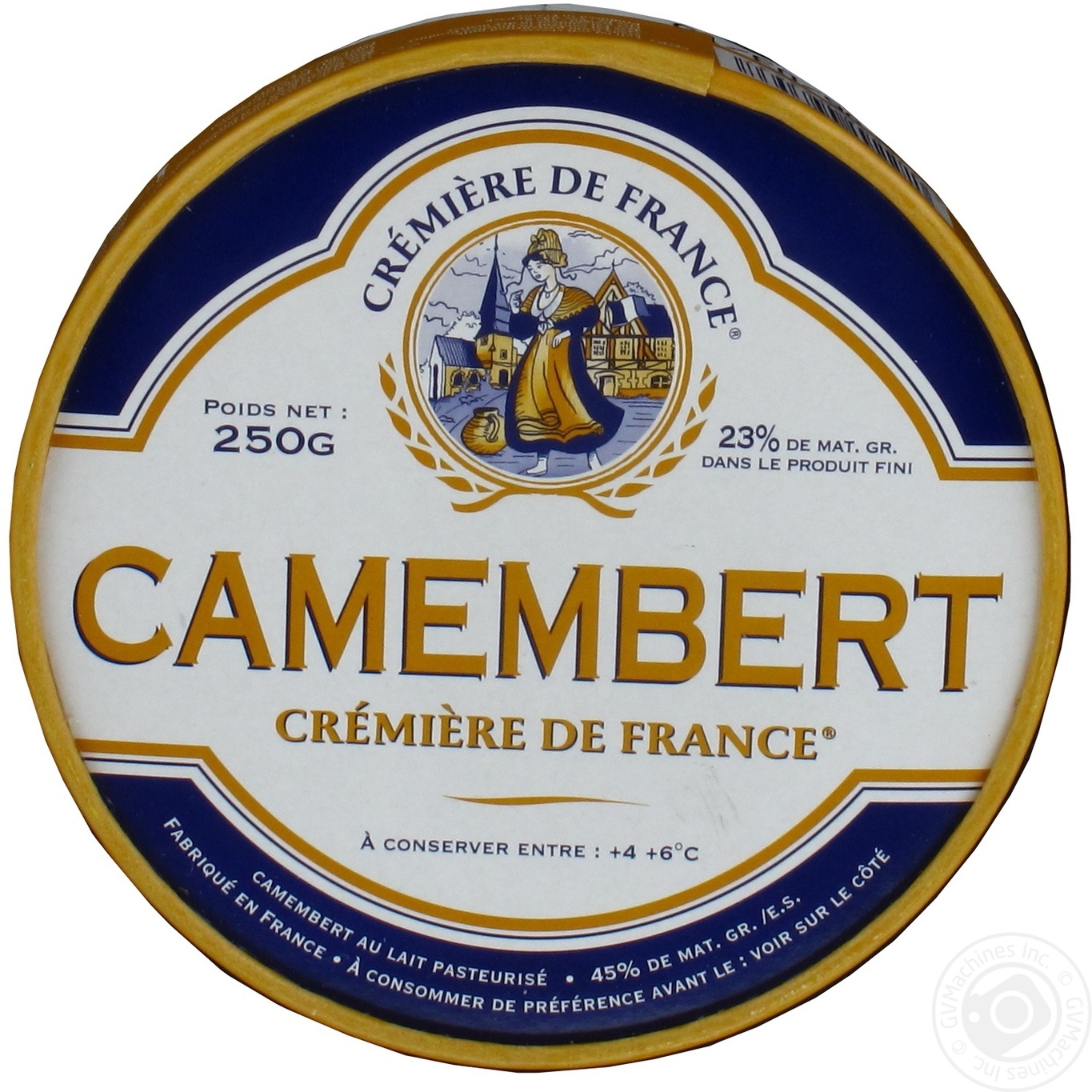 Camambert cheese Cremiere de France 45% 200g France ️ home delivery ...